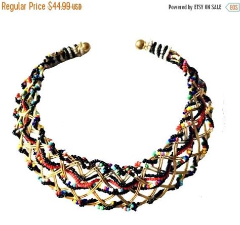 Valentines Sale Bohemian Choker By Taneesijewelry On Etsy