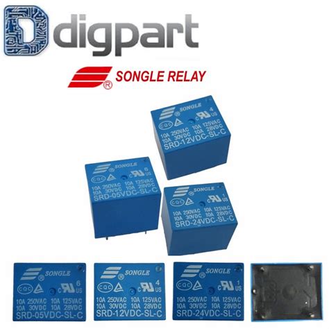 Jual Relay Songle P A V V V SRD VDC SL C SRD VDC SL C SRD Shopee Indonesia