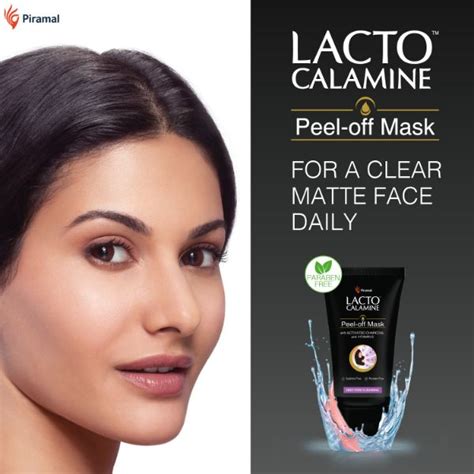 Buy Lacto Calamine Peel Off Face Mask Activated Charcoal And Vitamin E
