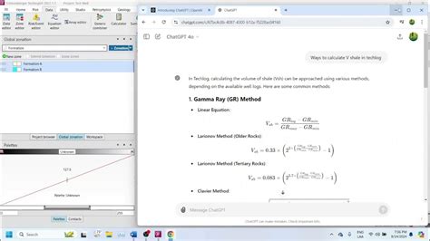 Techlog Tutorial V Shale Youtube