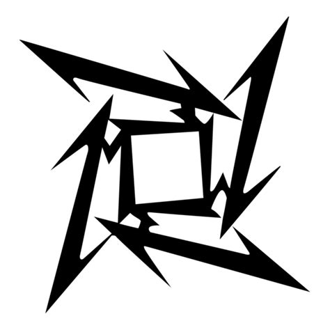 Metallica Ninja Star Logo Png Vector Eps Free Download