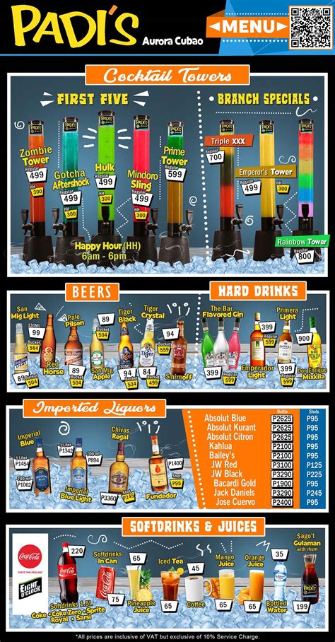 Padis Point Menu Philippines Prices Updated 2026