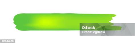 녹색 브러쉬 마크 흰색에 고립 된 수채화 페인트 아이디어브러시 스트로크 녹색 녹색 줄무늬 브러시와 얼룩 스트로크 브러시 페인트 아트 스트라이프 그린 컬러 아크릴 아트