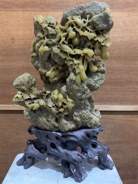 Asian Art Shoushan Carving 80年代 寿山石雕 Hobbies And Toys Collectibles
