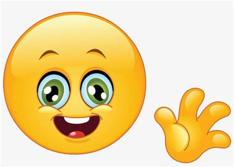 Hello Emoji Hello Emoji Smiley Face Waving Goodbye Png Image My Xxx