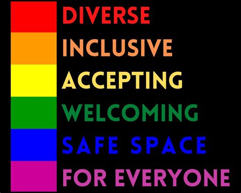 Lgbtq Safe Space Poster Classroom Decor Inclusive Classroom Decor