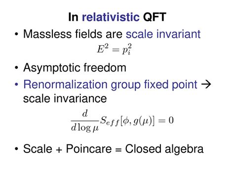 scale vs conformal invariance ppt download