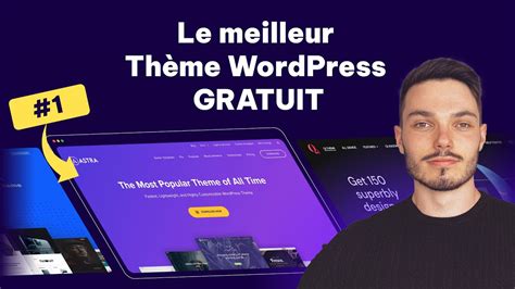 Installer le meilleur thème WordPress gratuit Astra YouTube