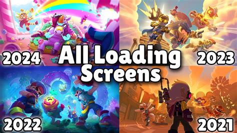 Brawl Stars All Loading Screens 2017 August 2024 Paintbrawl 🎨
