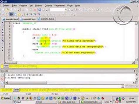 Aprendendo Java Video Aula Lesson IF YouTube