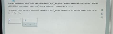 Solved Calculating The Composition Of A Buffer Given PH A Chemistry Course Hero