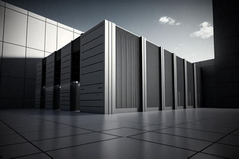 Premium Photo Computer In The Data Center Cloud Computing Service On A Large Server Farm Cyber