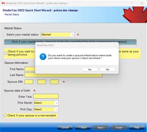 How To Create A Spousal Linked Return