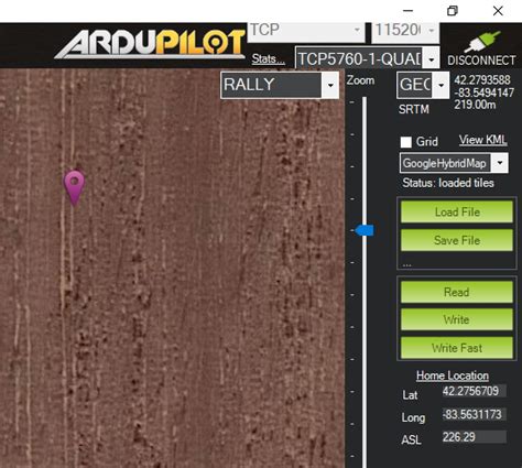 can t set rally point arducopter ardupilot discourse