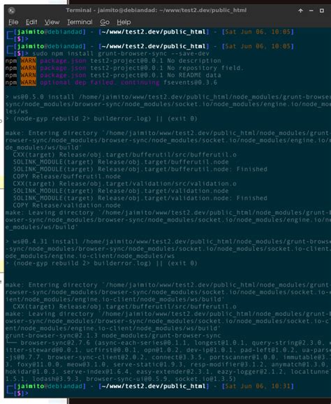 Install Grunt Browser Sync Took 25 Minutes To Install Is That Typical
