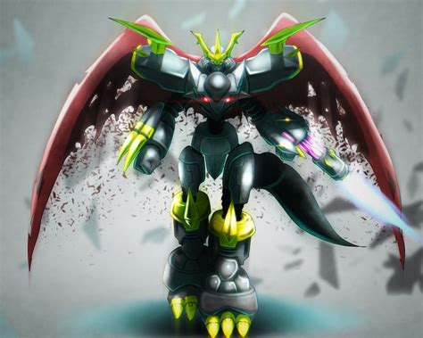 Imperialdramon And Imperialdramon Fighter Mode Digimon Drawn By
