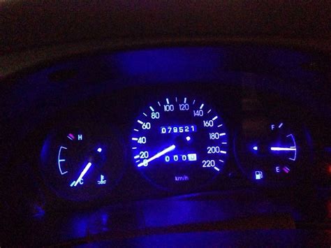 Сменил лампочки в приборке — Chevrolet Lanos, 1,5 л, 2005 года ...