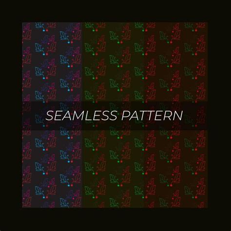 Premium Vector Seamless Pattern Design Template