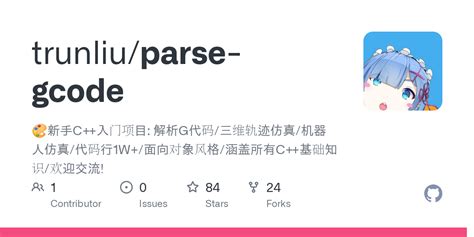 Github Trunliuparse Gcode Art新手c入门项目 解析g代码三维轨迹仿真机器人仿真代码行1w面向对象风格涵盖所有c基础知识欢迎交流
