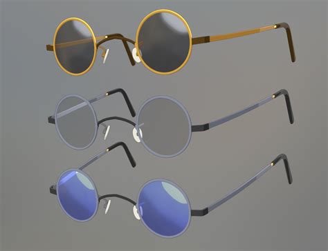 Xi Anime Eyeglasses Daz 3d