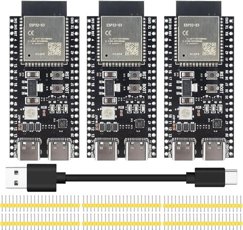 Sanxixing 3 Unidades Esp32 S3 Placa De Desarrollo 2 4g Wifi Bt Módulo Internet De Las Cosas