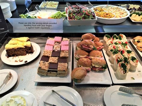 Has The Pandemic Spelled The End Of The Airline Lounge Buffet