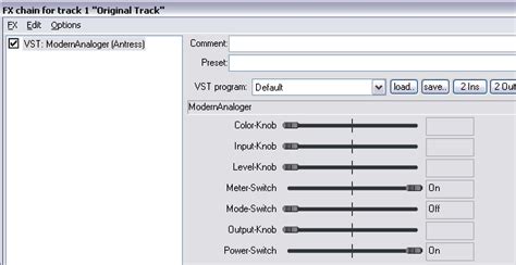 Preferences Plugins VST CockosWiki