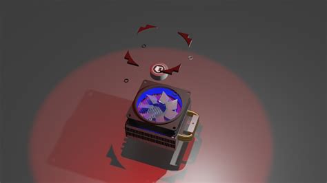 Cpu Cooler 3d Model Turbosquid 1721944