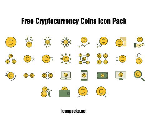 Free Cryptocurrency Coins Icons On Behance