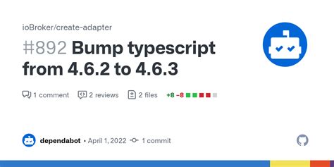 Bump Typescript From 462 To 463 By Dependabot Bot · Pull Request