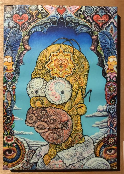 Psychedelic Homer Rthesimpsons