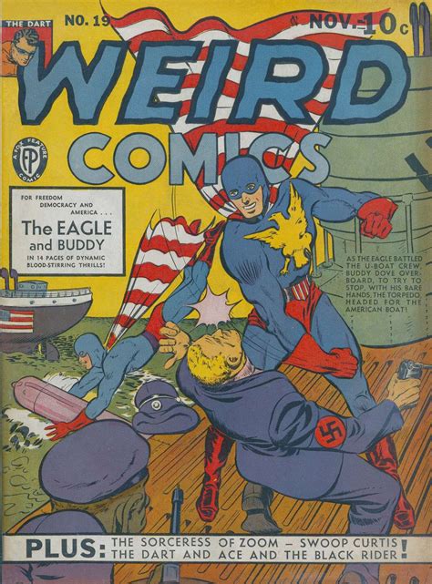 Weird Comics 19 Version 2 Fox Feature Syndicate