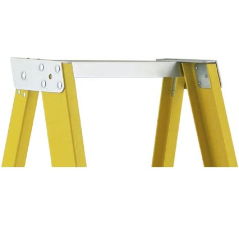 Featherlite 6508 Heavy Duty Fiberglass Platform Step Ladder 8