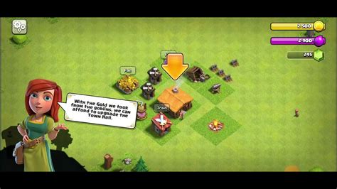 My First Coc Game Play Youtube