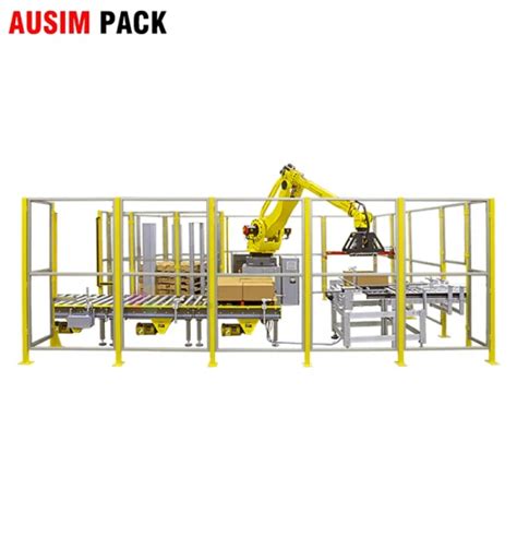 High Capacity Automatic Robot Palletizer For 50kg Bag Carton Drum Palletizing Palletizer And