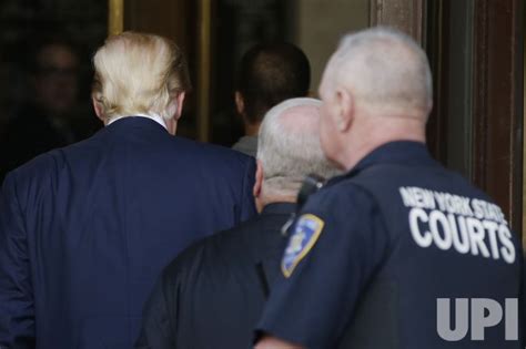Photo Donald Trump Arrives For Jury Duty Nyp20150817109