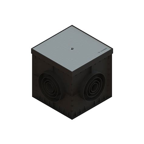 Крышка для дождеприемника 300х300х30мм серый A15 PolyMax Basic в ...