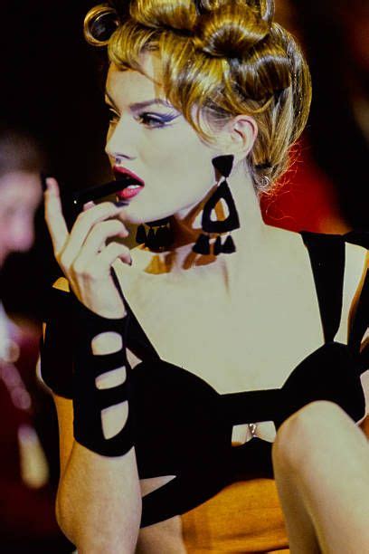 Karen Mulder Photos Photos And Premium High Res Pictures Mugler