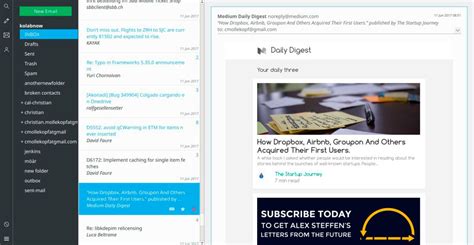 Kdes Promising New Email App Has A New Release Omg Ubuntu
