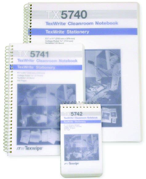 Texwrite® 22 Cleanroom Spiral Notebooks Texwipe®