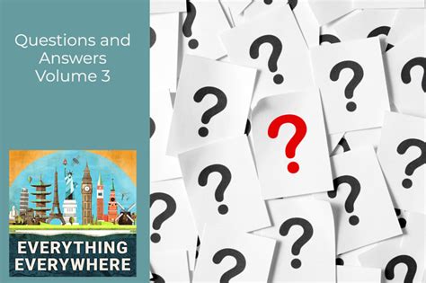 Questions And Answers Volume 3