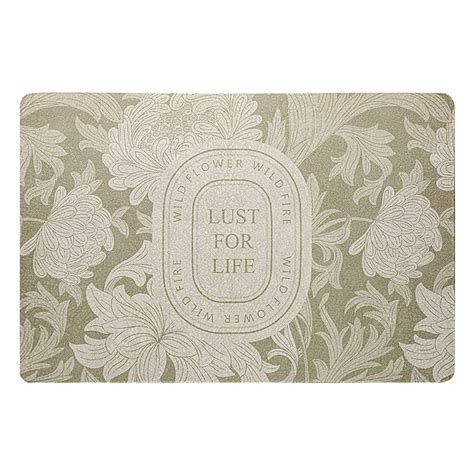 Home Washroom Bathroom Water Absorbent Quick Drying Mat Door Bathroom