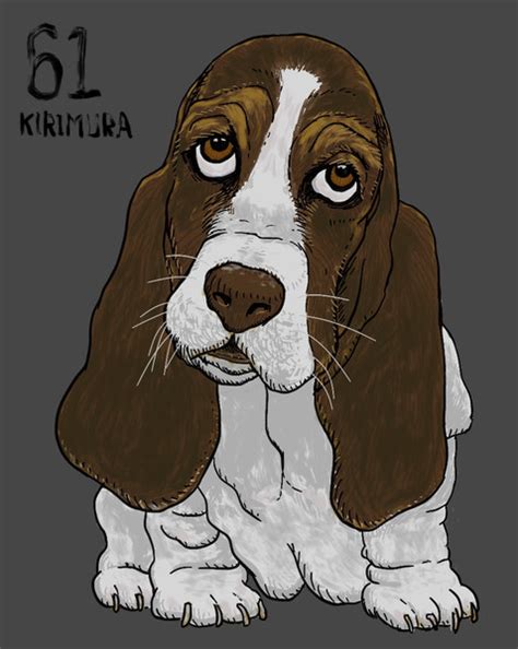 バセットハウンド Kirimura さんのイラスト ニコニコ静画 イラスト