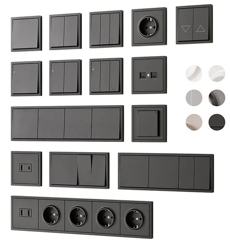 Розетки и выключатели Donel Cерия R98 Constanta Design