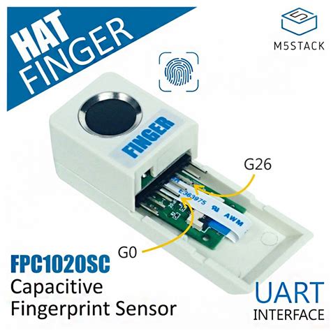 Fingerprint Hat F1020sc Fingerprint Reader Sensor Module For Esp32 Iot Development Board
