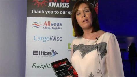 Ailsa Webb Tnt Express Ifw Awards 2011 Youtube