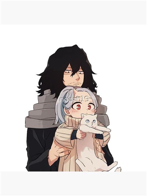 Aizawa And Eri Pin For Sale By Nooah19 Redbubble