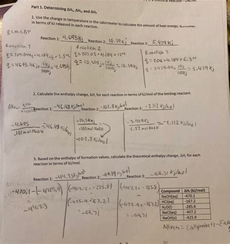 4 For Each Of The Reactions Calculate The Error Chegg Com