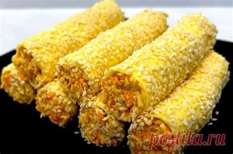 Сырные трубочки с орехами и чесноком Замечательная закуска Ингреди