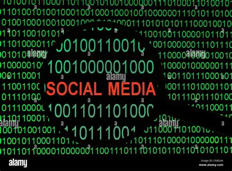 Binary Data Concept Stock Photo Alamy